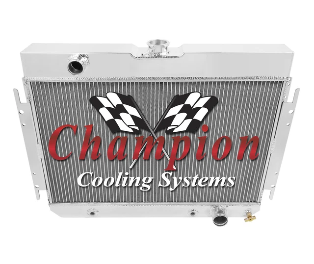 SUPER CHAMPION 2 Row All Aluminum Radiator for 1963 - 1968 Chevrolet ...