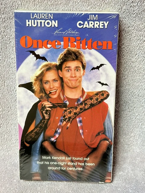 ONCE BITTEN (VHS, 1996) Jim Carrey, Lauren Hutton EUR 24,68 - PicClick IT