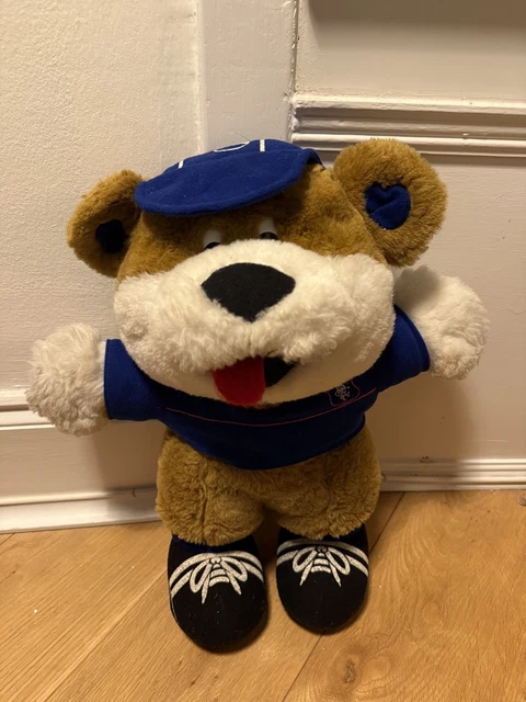 RARE RANGERS FOOTBALL Club Broxi Bear 1990s Pepsi Collectable Soft Toy ...