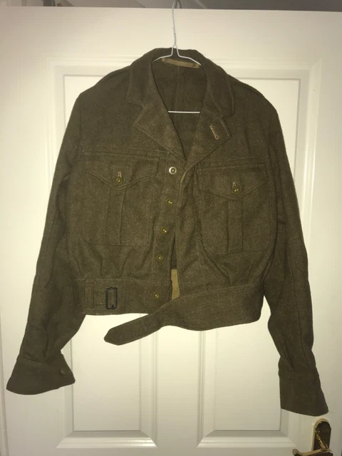ORIGINAL POST WW2 British Army 1949 pattern battle dress jacket size 7 ...