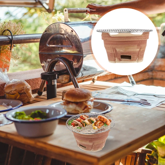 FORNO GRILLO MINI-GRILL Griddle-Grill Per Esterno Casa EUR 60,77 ...