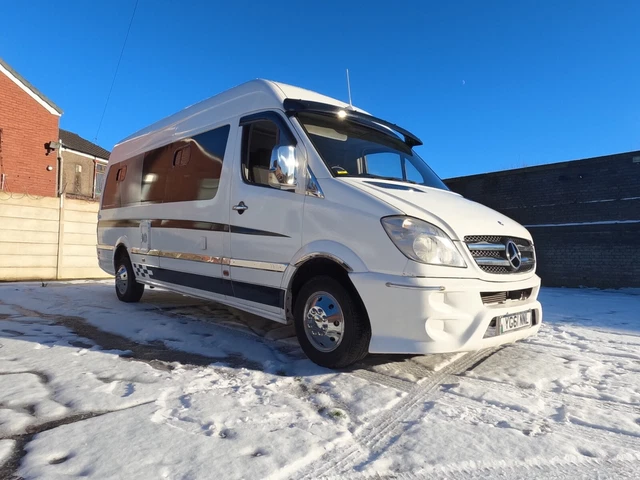 MERCEDES SPRINTER 313 Cdi Camper Van Long Wheel Base High Roof £16,475. ...