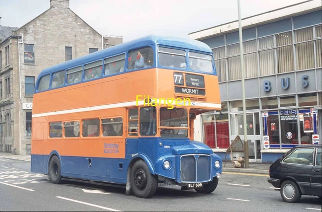 ORIGINAL BUS COLOUR SLIDE Strathtay Scottish AEC Routemaster WLT699 £1. ...
