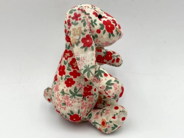 JELLYCAT BLOSSOM BASHFUL Bunny Tiny Retired Red Pink Soft Toy 7.5cm £5. ...