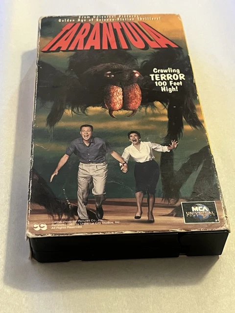 TARANTULA JOHN AGAR VHS 1955 Universal Horror MARA CORDAY Leo G ...