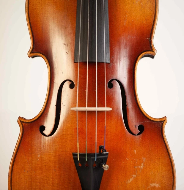 VERY OLD NICE 4/4 violin violon viola Geige Bratsche labeled GIUSEPPE ...