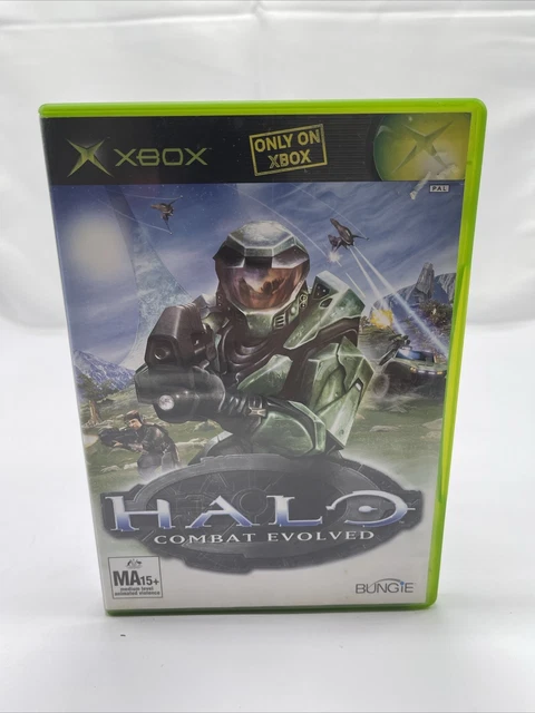 HALO COMBAT EVOLVED - Xbox Original Game - Complete With Manual - Fast ...