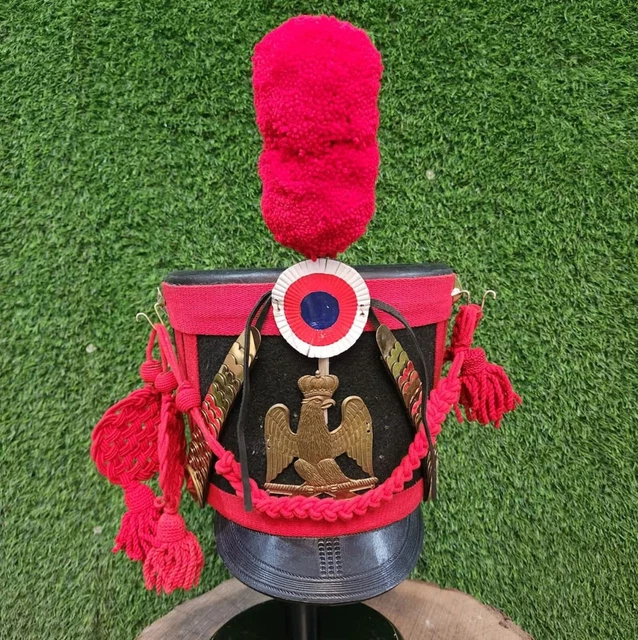FRENCH NAPOLEONIC SHAKO Helmet, Best Army Hat, SHAKO HELMET £142.89 ...