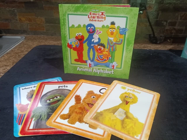 ANIMAL ALPHABET: ELMO'S Learning Adventure (Sesame Street) Hardcover £ ...