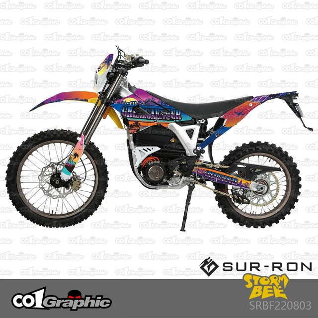 GRAPHICS DECALS STICKERS Full Kit For Surron Sur-Ron Storm Bee Electric ...