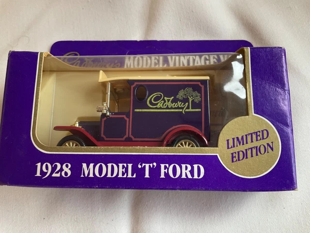 LLEDO 1928 MODEL T Ford Cadbury Vintage Van Limited Edition - BNIB £10. ...