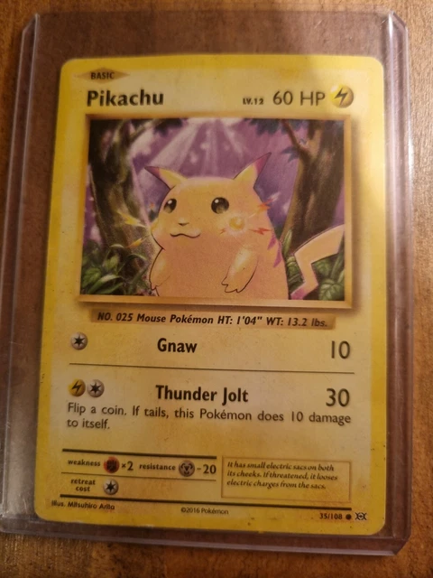 PIKACHU FAT 60 HP - 2016 Basic Pokemon Card Set - Good condition £31.91 ...