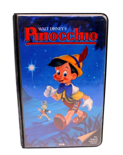 PINOCCHIO (1940) VHS Walt Disney Animation Classic EUR 16,88 - PicClick FR