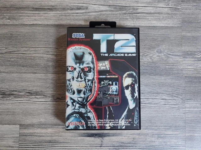TERMINATOR T2 THE Arcade Game - Sega Master System SMS - Complet EUR 89 ...