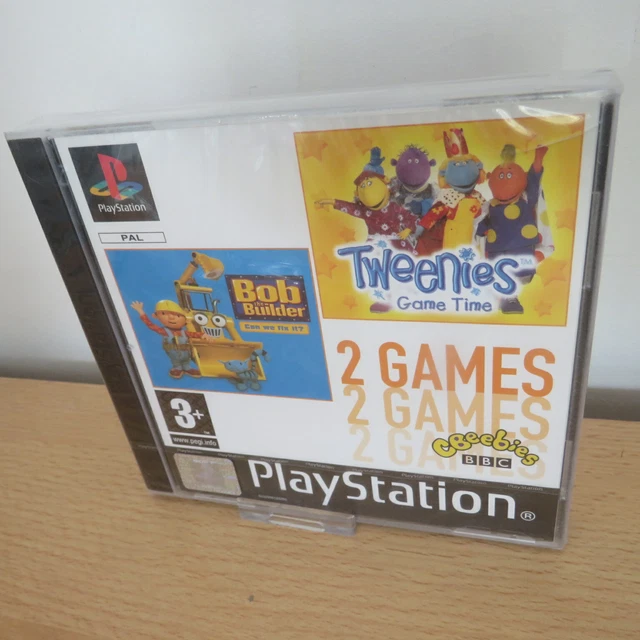 CBEEBIES BOB THE Builder & The Tweenies Playstation 1 PS1 Game Double ...