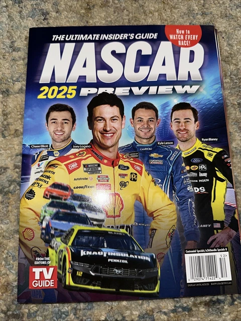 NASCAR 2025 PREVIEW Magazine Ultimate Insider’s Guide How to Watch ...