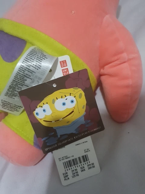 UNIQLO X SPONGEBOB SquarePants Cactus Plant Flea Market - Patrick Plush ...