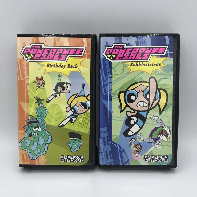 VHS THE POWERPUFF Girls - Bubblevicious (VHS, 2000, Cartoon Network) £9 ...