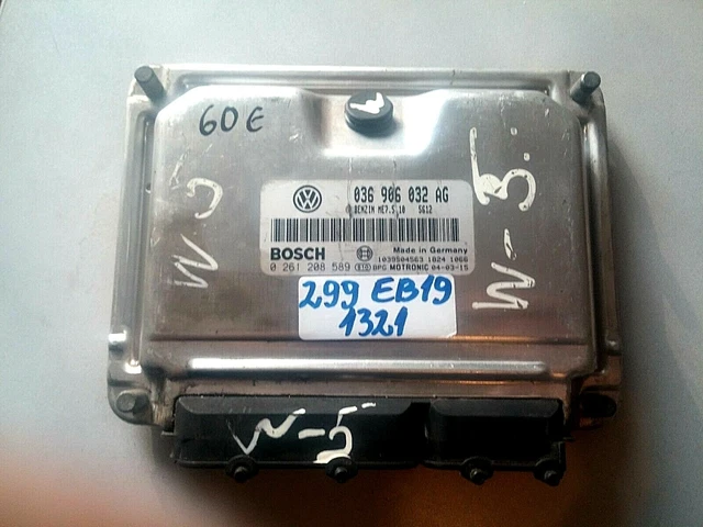 VW GOLF MK5 1.4 ENGINE CONTROL UNIT ECU 036906032AG $64.90 - PicClick