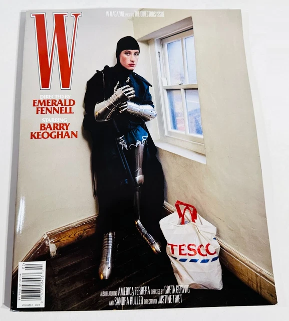 W MAGAZINE MARZO 2024 Saltburn Barry Keoghan foto sistema Hollywood ...