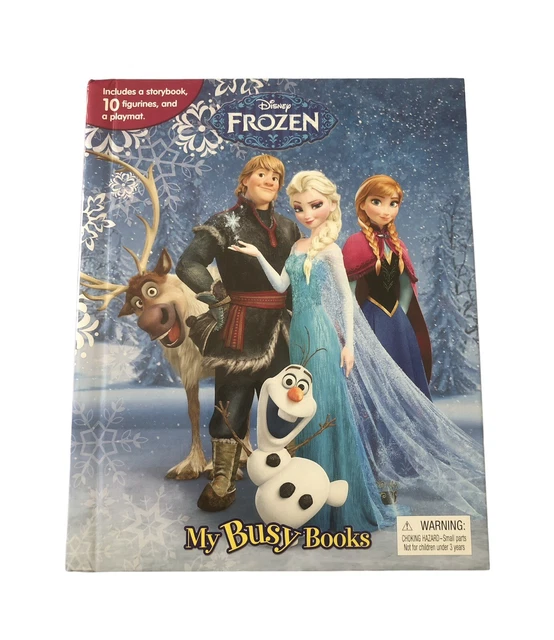 DISNEY PRINCESS ELSA Frozen My Busy Book Storybook. Book Only £5.00 ...