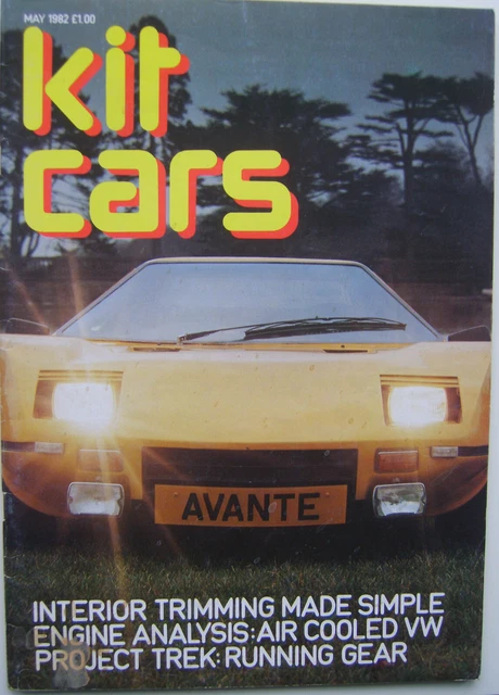 KIT CARS 5/82 Beetle Avante Ranger Cub WM Trek GP Madison GTM Mini ...