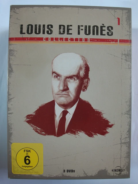 LOUIS DE FUNES Collection - Die große Sause + Fünf Glückspilze + Quietsch Öl EUR 15,99 - PicClick IT