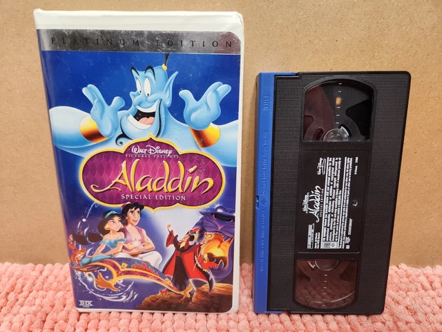 2004 DISNEY &ALADDIN& VHS Tape (1992 Film) Walt Disney Clamshell Case £ ...