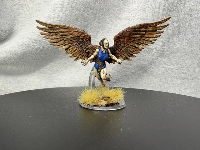 DUNGEONS AND DRAGONS Painted Miniature Harpy Female Fantasy D&D RPG DND ...