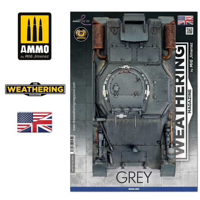 AMMO BY MIG Jimenez The Weathering Magazine Vol. 35 Grey (English) $16. ...