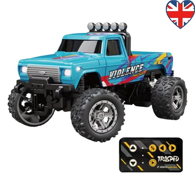 1/64 RC CAR All Terrain Off-Road Monster Truck Birthday Gift for Kids ...