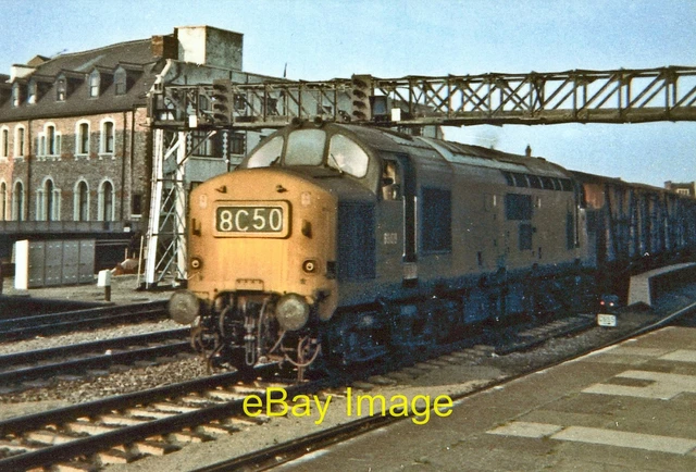 PHOTO RAILWAY 6X4 Class 37 D6879 Freight at Cardiff c1971 £2.00 ...