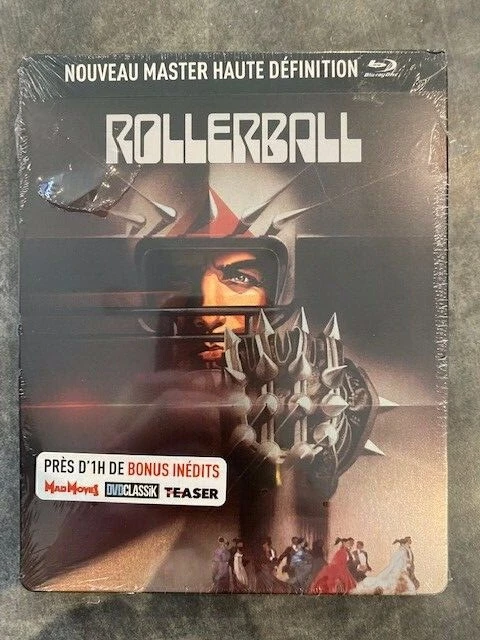 ROLLERBALL AVEC JAMES CAAN - STEELBOOK COLLECTOR - film en BLU-RAY zone ...