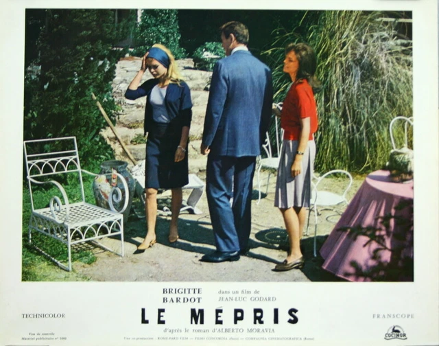 BRIGITTE BARDOT LE MEPRIS CONTEMPT Godard 1963 Original French Lobby ...