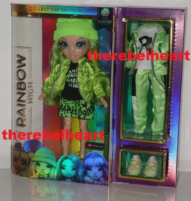 RAINBOW HIGH JADE Hunter SERIES 1 MGA NRFB DOLL Luxury Outfits MIB ...