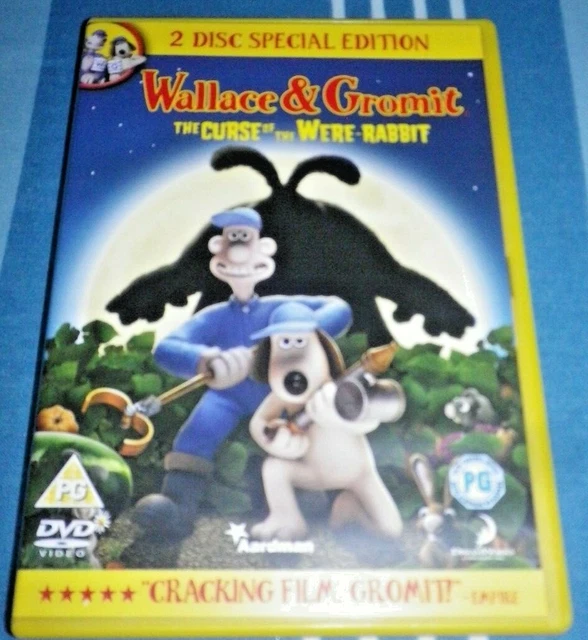 WALLACE AND GROMIT - The Curse Of The Were Rabbit (DVD, 2006, 2-Disc ...