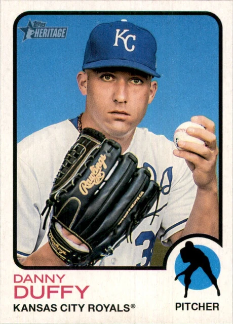 2022 TOPPS HERITAGE Danny Duffy Kansas City Royals #470 161657 EUR 3,34 ...