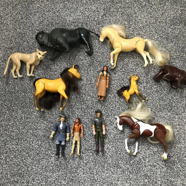 DREAMWORKS SPIRIT STALLION of the Cimarron Figure Toy Bundle Rare ...
