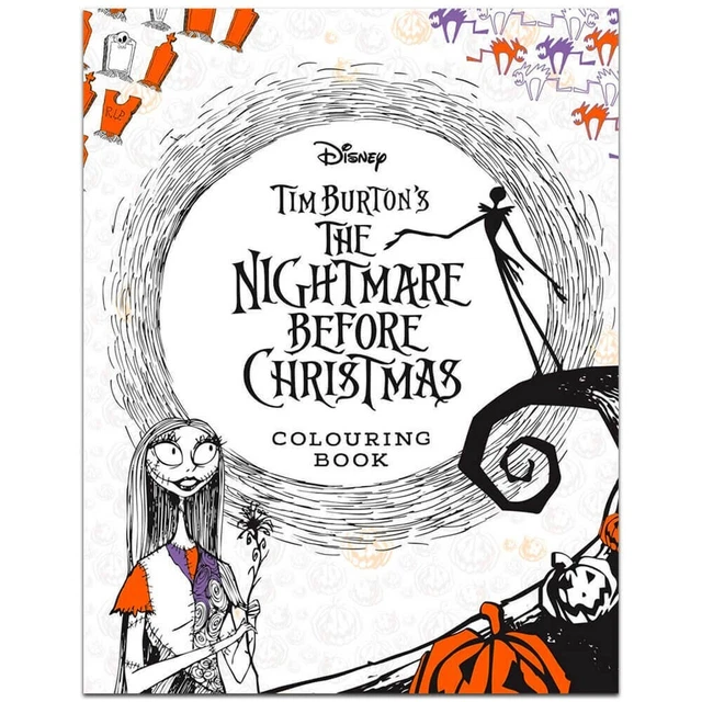 DISNEY TIM BURTON'S The Nightmare Before Christmas Colouring Book £7.46 ...