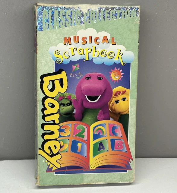 BARNEY & FRIENDS Musical Scrapbook VHS Video Tape Classic Collection PBS Kids £6.30 - PicClick UK