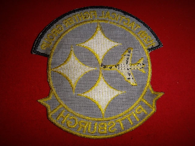 USAF PATCH 112TH TACTICAL FIGHTER GROUP à Pittsburgh, PA EUR 13,38 ...