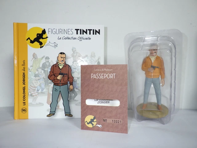 FIGURINE TINTIN COLLECTION officielle n°96 Le colonel Jorgen EUR 64,99 ...