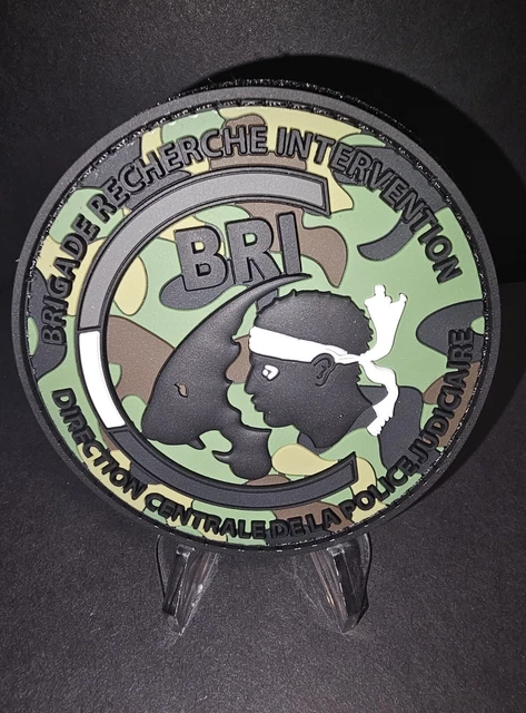 ÉCUSSON POLICE COLLECTION BRI CORSE PVC RAID GIGN BAC GENDARMERIE BI BST BTC EUR 12,00 - PicClick FR