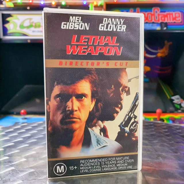 LETHAL WEAPON DIRECTOR'S Cut - Mel Gibson, Danny Glover - VHS Movie Video Tape $7.40 - PicClick AU