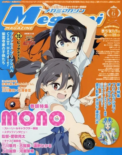 MEGAMI MAGAZINE JUNE 2025 Japanese Magazine Anime Mono Princess ...