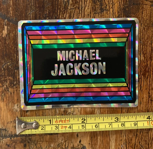 VTG 1980'S MICHAEL JACKSON Thriller Rainbow Vending Machine Prism ...