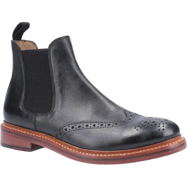 COTWOLD MENS SIDDINGTON Leather Elasticated Dress Boot FS6765 £76.18 ...
