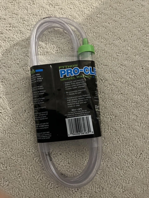 PYTHON PRO CLEAN Aquarium Gravel Tube Vacuum Cleaner $9.19 - PicClick