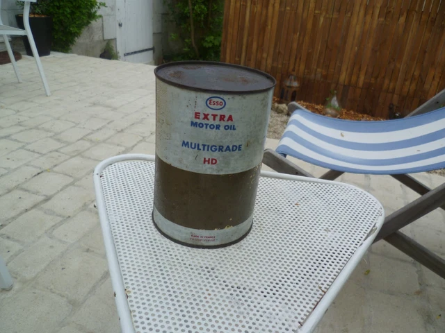 ANCIEN POT ESSO extra motor oil multigrade collection EUR 15,00 - PicClick FR
