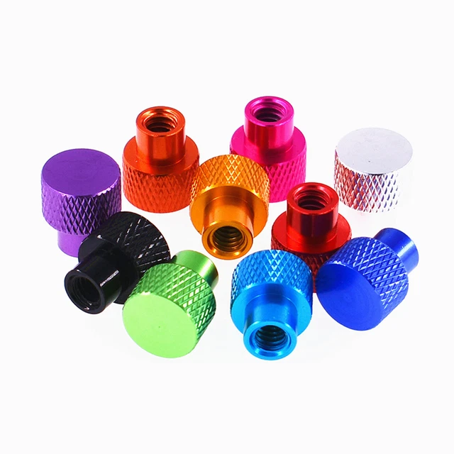 Knurled Thumb Nuts M3 M3 5 M4 M5 M6 Aluminum Alloy Hand Grip Knob Nut